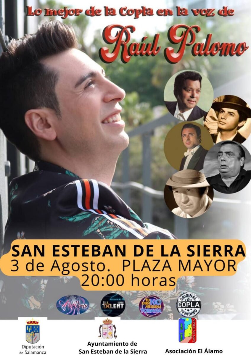 Lo mejor de la Copla en la voz de Raúl Palomo - Ayuntamiento de San Esteban